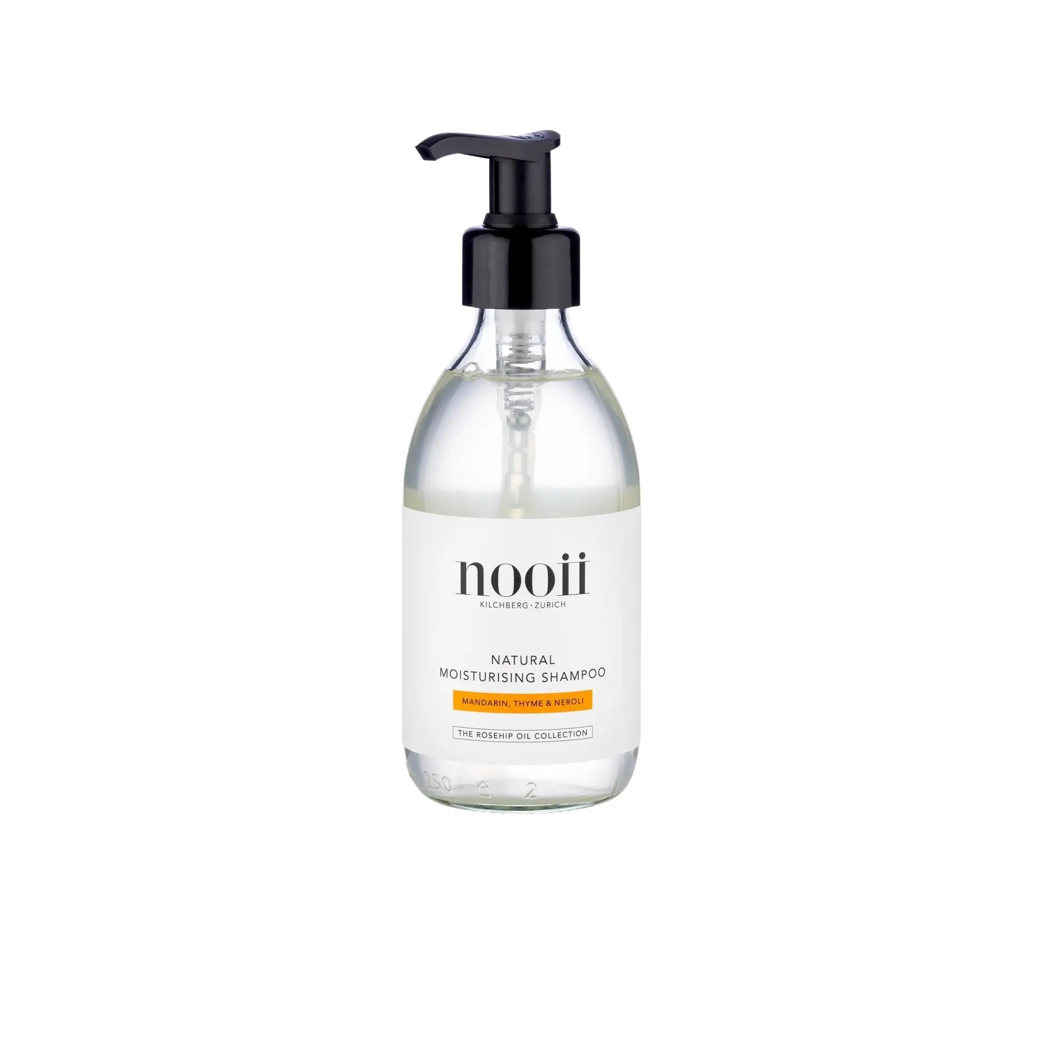 Natural Moisturizing Shampoo (Mandarin, Thyme & Neroli) - nooii